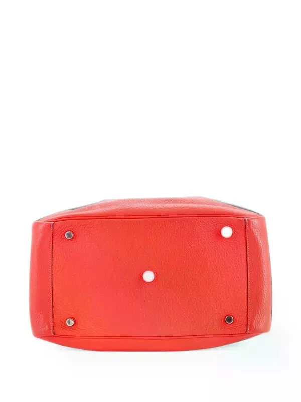 Hermès Lindy Bag Clemence 30 Shoulder Bag - Red