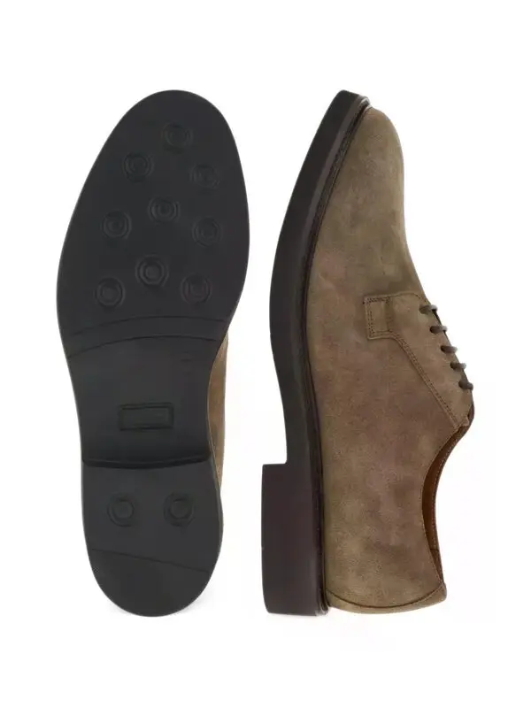 Boggi Milano Suede Derby Shoes