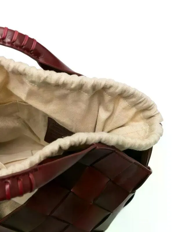 Dragon Diffusion Woven Leather Tote Bag