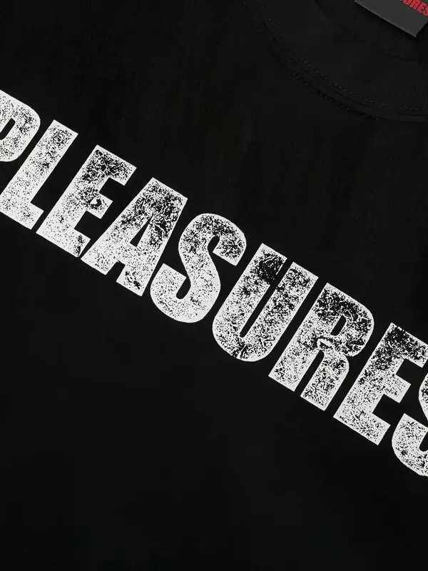 PLEASURES Recluse Logo-print T-shirt