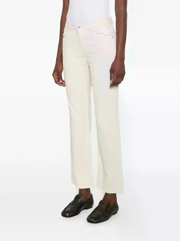 Ag Brinley Logo-patch Straight-leg Jeans
