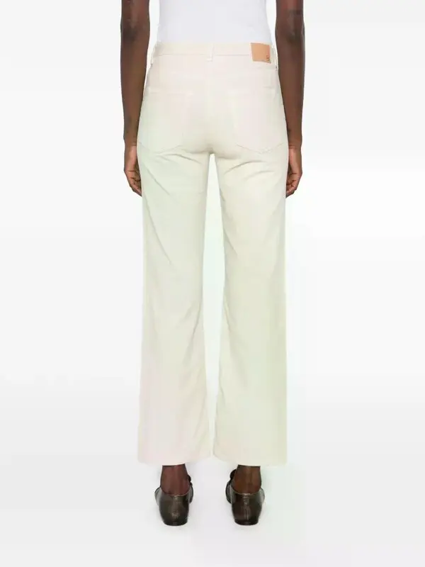 Ag Brinley Logo-patch Straight-leg Jeans