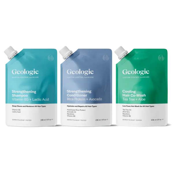 GEOLOGIE Custom Control Hair Routine