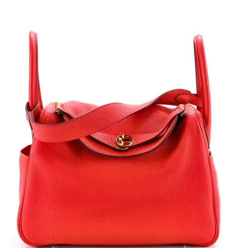 Hermès Lindy Bag Clemence 30 - Red