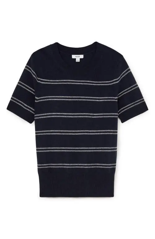 REISS Sabrina Short Sleeve Sweater