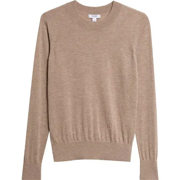 REISS Sadie Crewneck Sweater - Neutral
