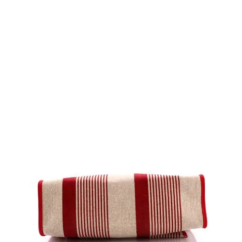 Hermès Herbag Zip H Vibration Toile And Leather 31 - Red