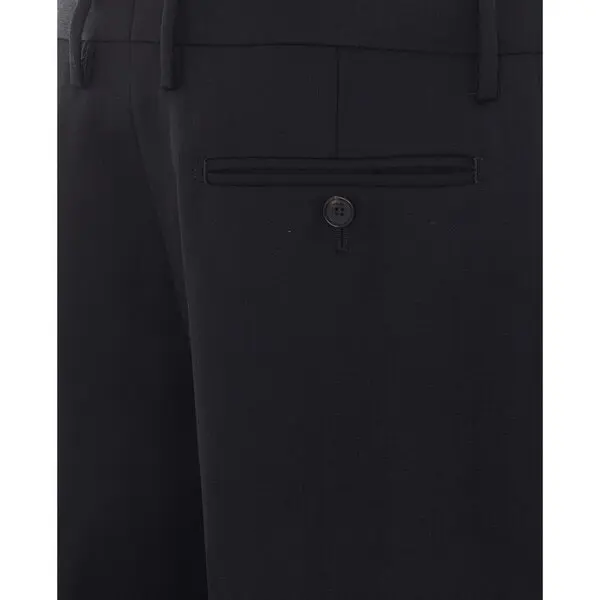 Fendi Grain De Poudre Pants - Black
