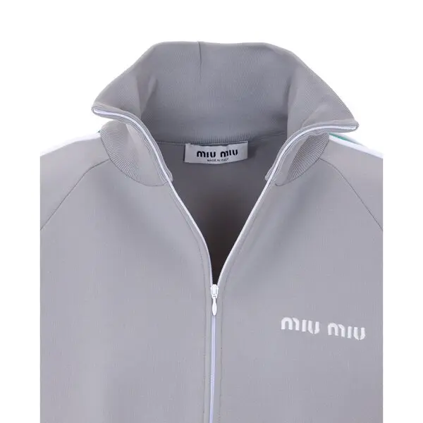 Miu Miu Logo Track Jacket