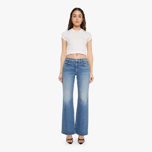 MOTHER The Bookie Sneak Playback Jeans - Blue