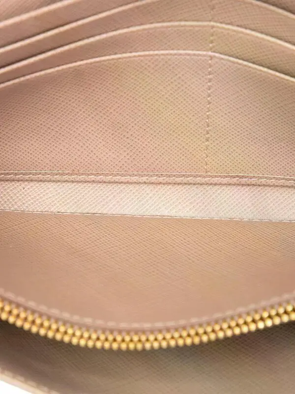 Prada 2024 Saffiano Lux Wallet On Chain Long Wallets