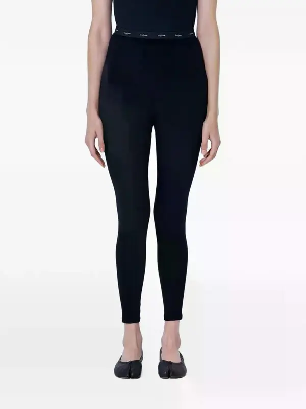 Yohji Yamamoto Elasticated-waistband Leggings