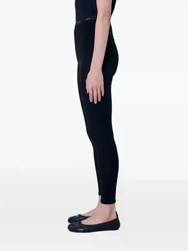 Yohji Yamamoto Elasticated-waistband Leggings