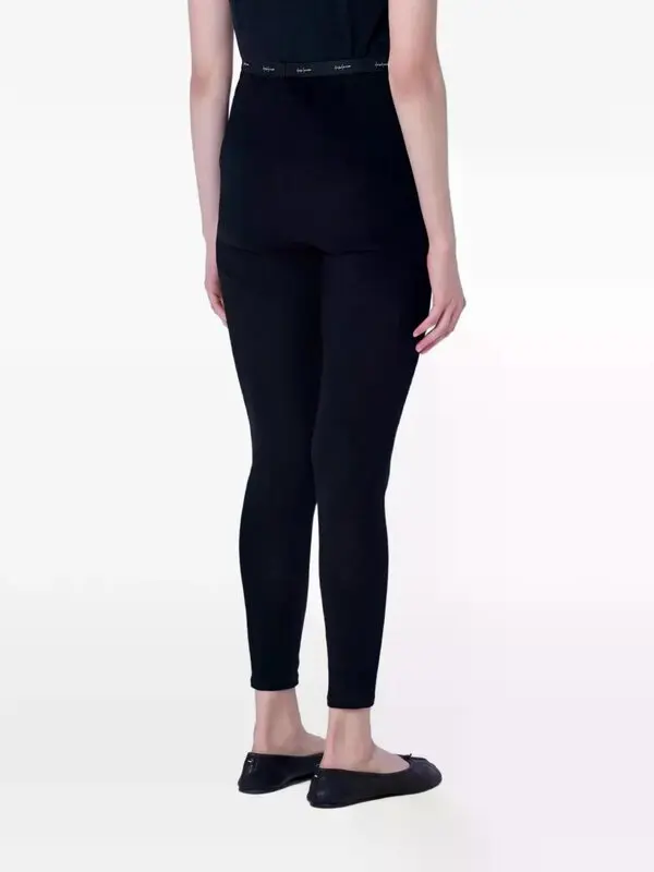 Yohji Yamamoto Elasticated-waistband Leggings