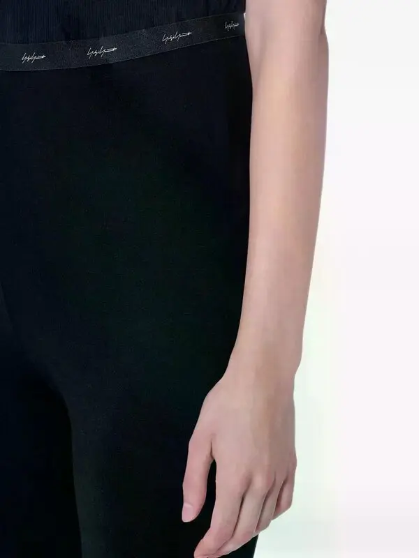 Yohji Yamamoto Elasticated-waistband Leggings