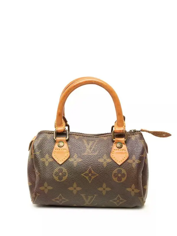 LOUIS VUITTON 20th Century Monogram Mini Speedy Hl Satchel