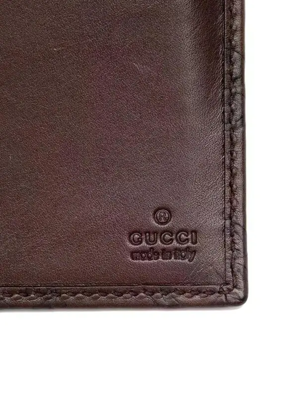 Gucci 2000-2015 Guccissima Bifold Double Wallet Long Wallets