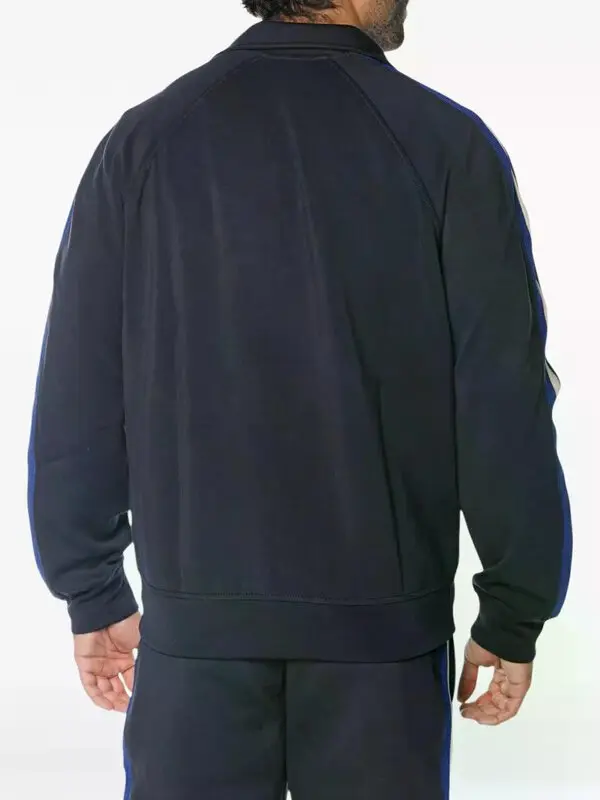 Armani Exchange Side-stripe Raglan-sleeve Sweater