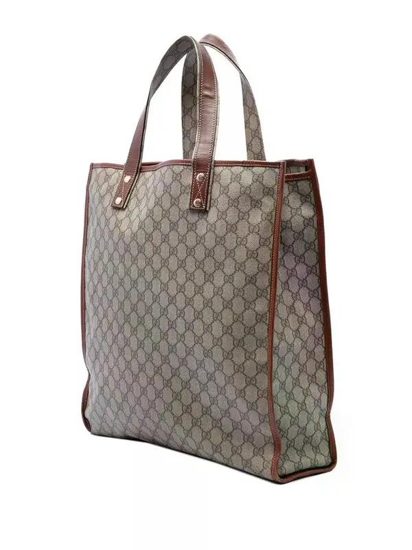 Gucci 2016-2026 Gg Supreme Web Tote Bag