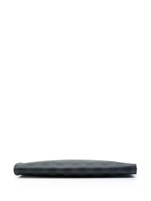 LOUIS VUITTON 2018 Damier Graphite Pochette Jour Mm Clutch Bag