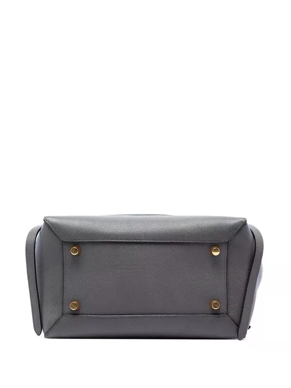 Celine 2018 Mini Grained Calfskin Belt Bag Satchel