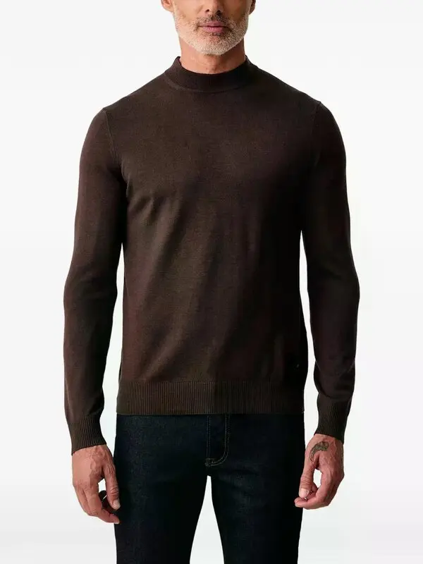 JOOP! Crew-neck Ribbed-knit Wool Sweater