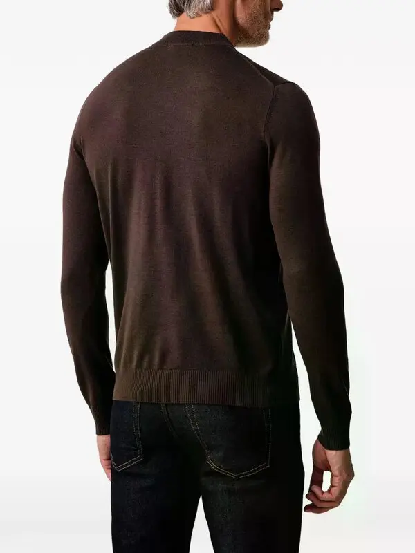 JOOP! Crew-neck Ribbed-knit Wool Sweater
