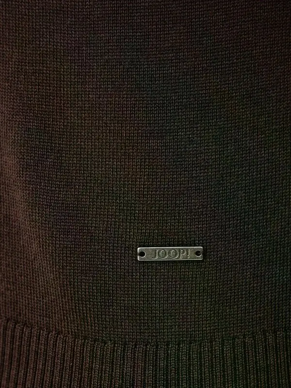 JOOP! Crew-neck Ribbed-knit Wool Sweater