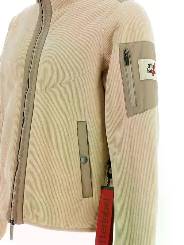 AFTER/LABEL Jasper Corduroy Fleece-lined Jacket - Neutrals