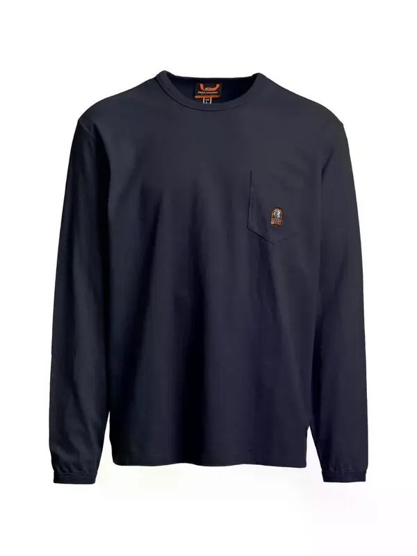 PARAJUMPERS Caspian Logo-patch Long-sleeve T-shirt