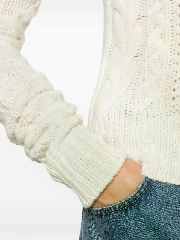 Ermanno Scervino Cable-knit Sweater