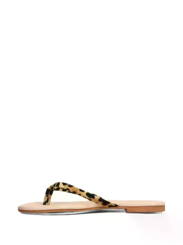 MC2 SAINT BARTH Leopard-print Flip Flops