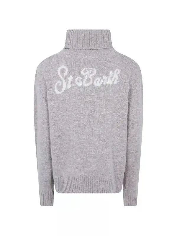 MC2 SAINT BARTH Button-detail Roll-neck Sweater