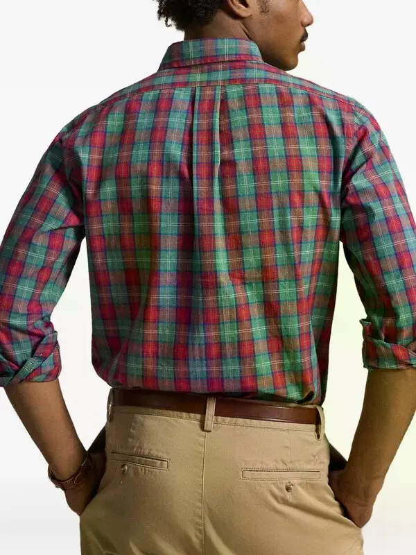 Polo Ralph Lauren Plaid-check Long-sleeve Shirt