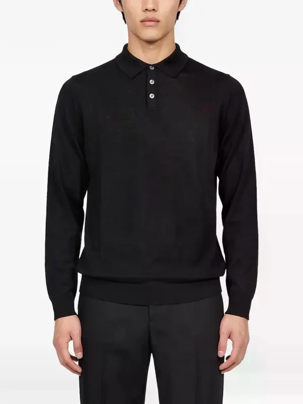 MANIFATTURE DEL NORD Long-sleeve Polo Shirt