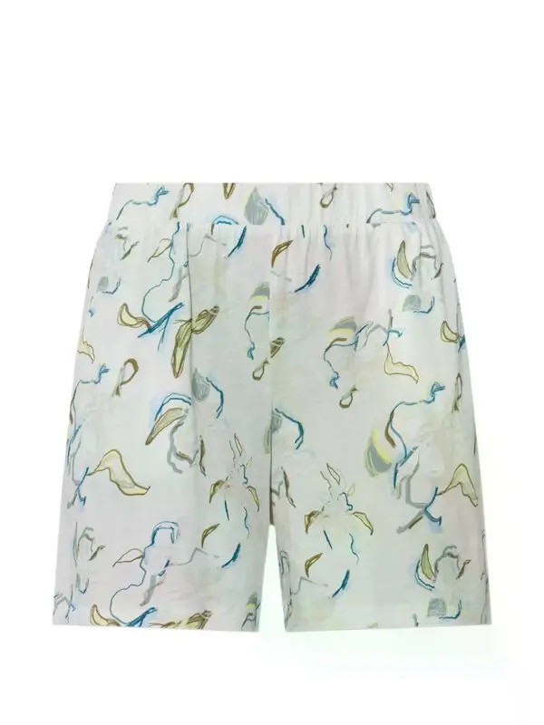 Hanro Graphic-print Shorts