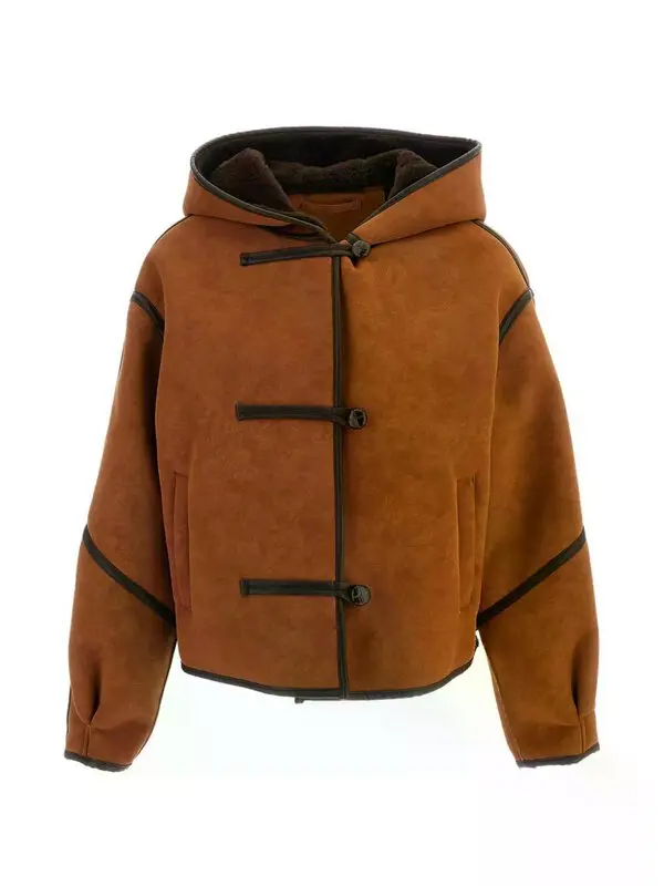 STAND STUDIO Fia Toggle-fastening Hooded Jacket