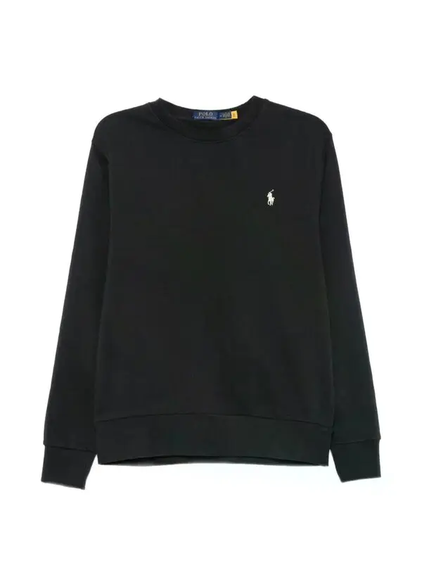 Polo Ralph Lauren Logo-embroidered Crew-neck Sweater - Blue