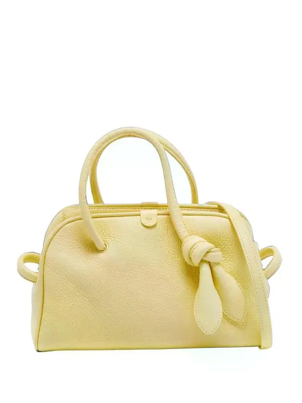 Jacquemus Le Petit Turismo Leather Satchel Bag - Yellow