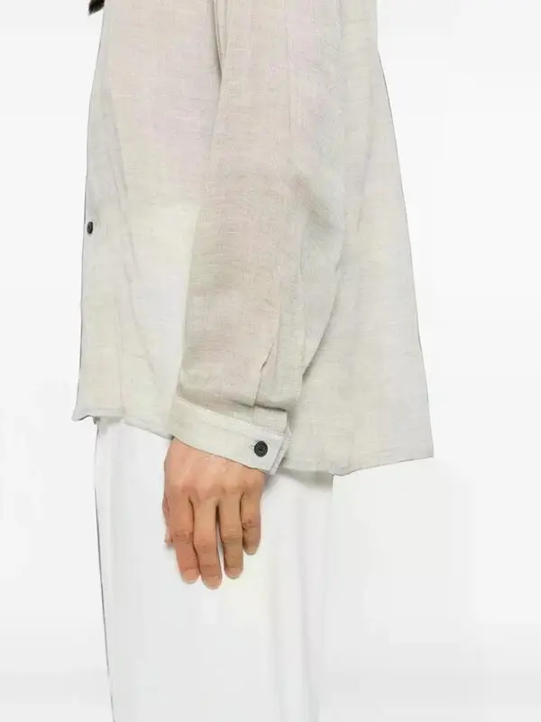 TESSITURA Mandarin-collar Shirt