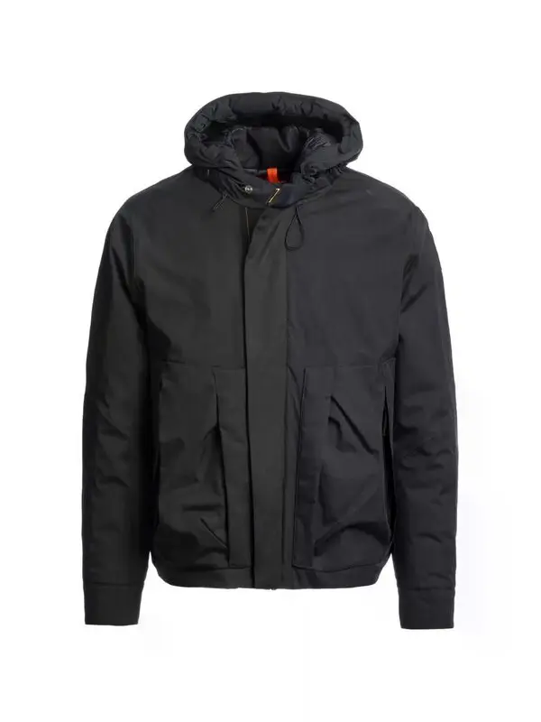 PARAJUMPERS Kouge Hooded Puffer Jacket - Black