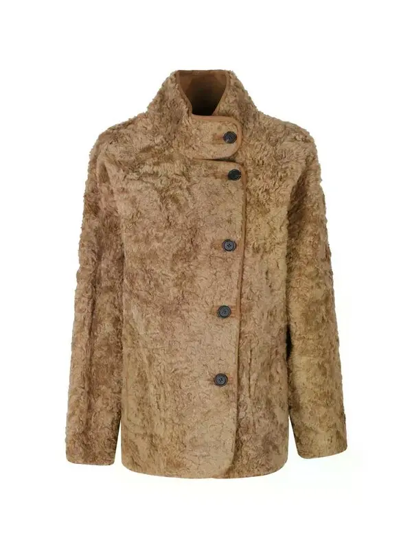 LOW CLASSIC Reversible Shearling Coat