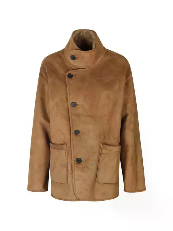 LOW CLASSIC Reversible Shearling Coat