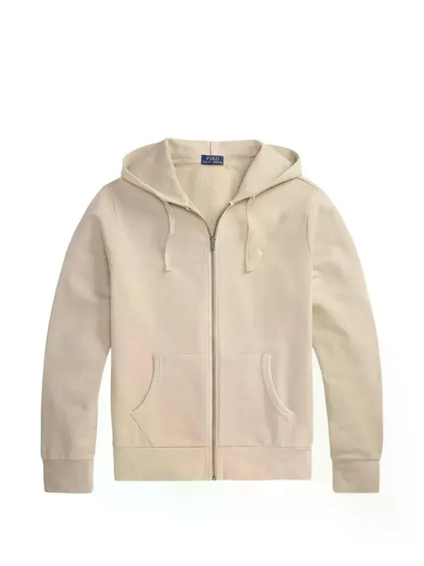 Polo Ralph Lauren Zip-up Logo-embroidered Hoodie