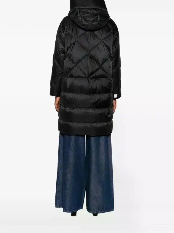 Max Mara Quilted Hooded Jacket