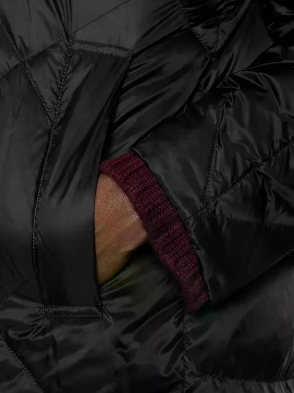 Max Mara Quilted Hooded Jacket