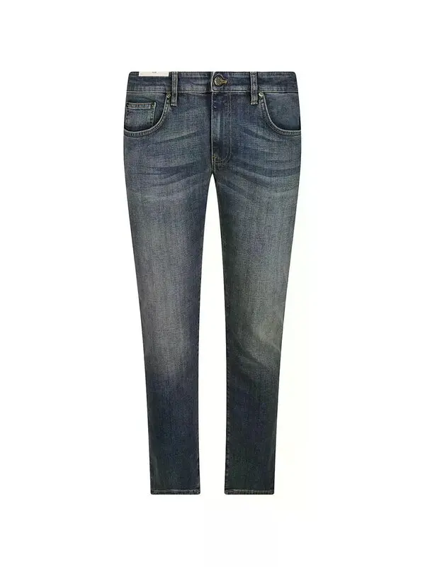 PT TORINO Washed Slim-fit Jeans