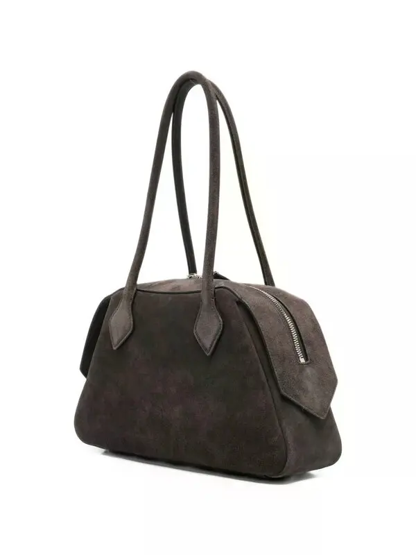 MINOBOSSI Angie Suede Shoulder Bag