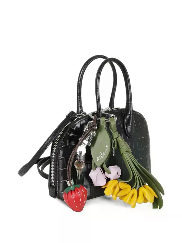 SELF-PORTRAIT Embossed Leather Mini Bag