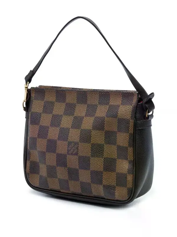 LOUIS VUITTON 1998 Damier Ebene Trousse Pochette Handbag